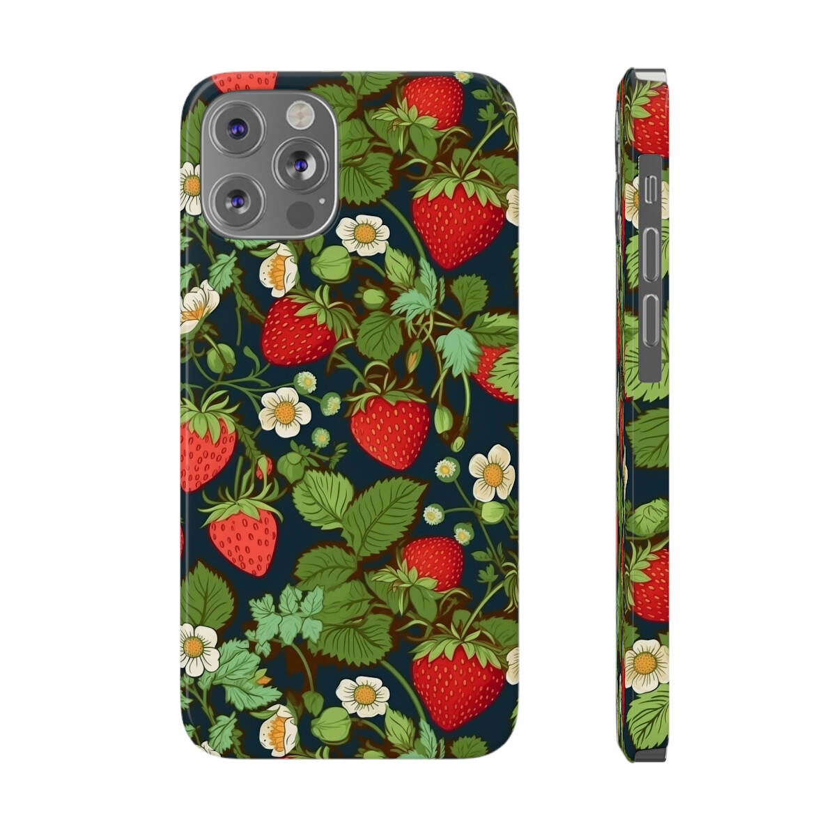 Strawberry Print Slim Phone Cases, Case-Mate Cute Tech Accessories for ...