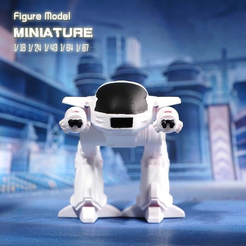 1/18 1/24 1/43 1/64 1/87 Miniatures Figures RoboCop Robot Scene Model ...