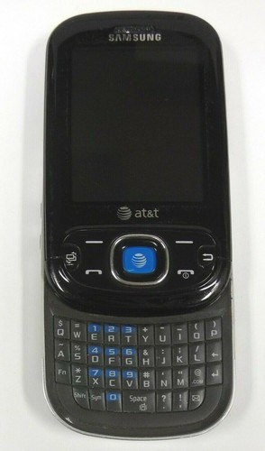 Samsung Strive SGH-A687 - Black and Silver ( AT&T ) Rare Slider Phone ...