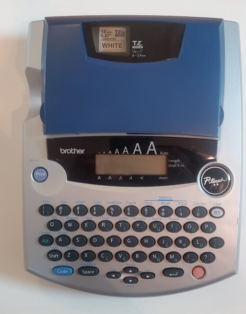 Brother Pt-2300 / 2310 P-touch Electronic Thermal Label Maker for sale ...