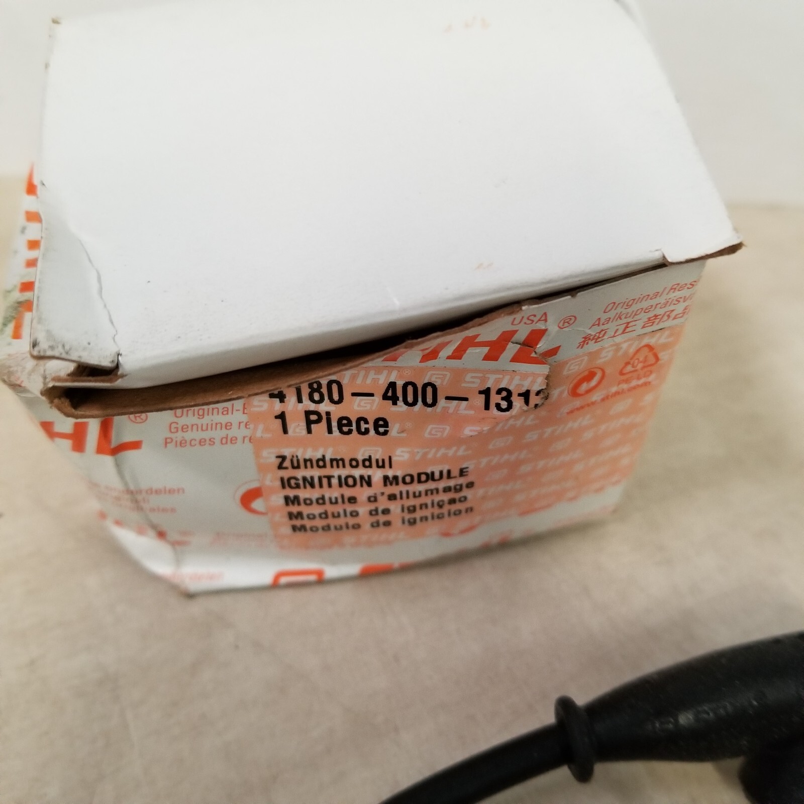 STIHL Genuine Ignition Module Coil 4180-400-1313 FS91 FS111 FS131 KM91 ...