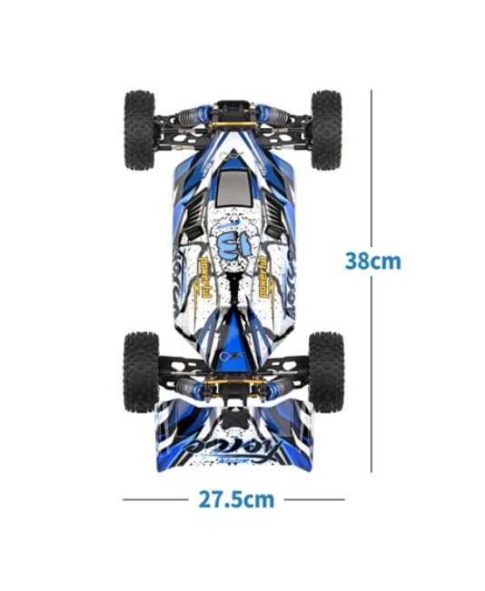 Wltoys 124017 1:12 2.4G 4Wd Rc Car Racing Buggy Off Road Brushless ...