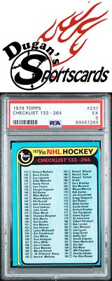 1979 Topps #237 Checklist 133-264 PSA 5 | eBay