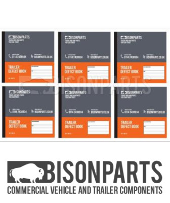 +50 PAGE TRAILER DAILY DEFECT REPORT BOOK 50 DUPLICATE PAGES TACHPRO ...