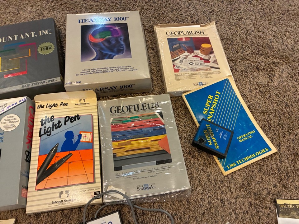 Huge lot of Commodore 64 C64 128 productivity utilities Games | eBay