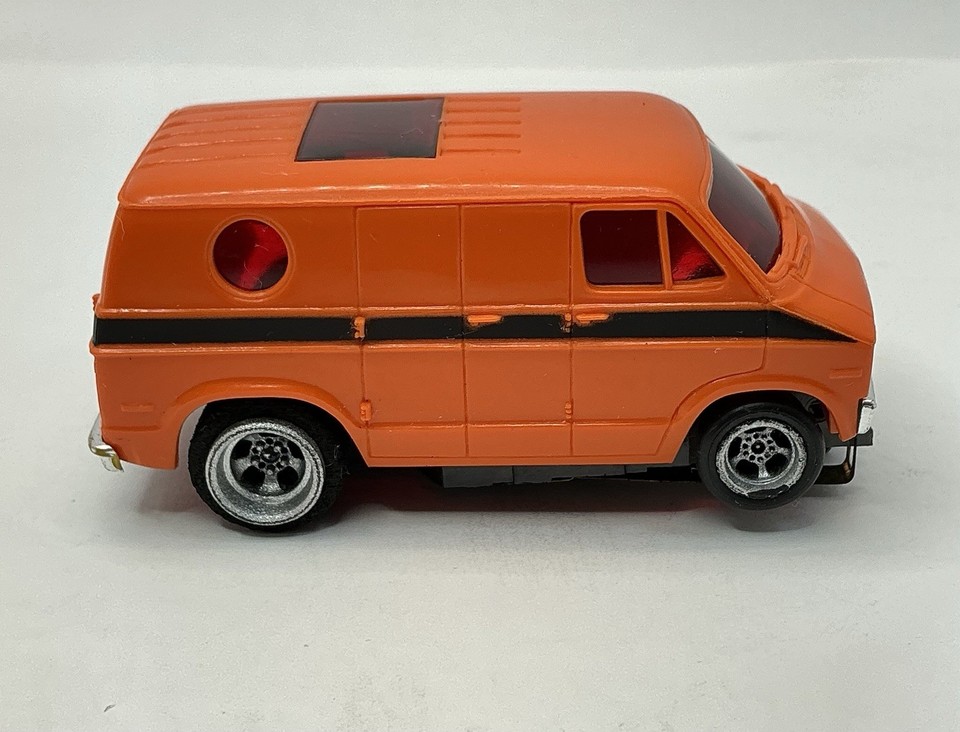 AURORA AFX DODGE STREET VAN - ORANGE H.O. SLOT CAR #1922 (T292) | eBay