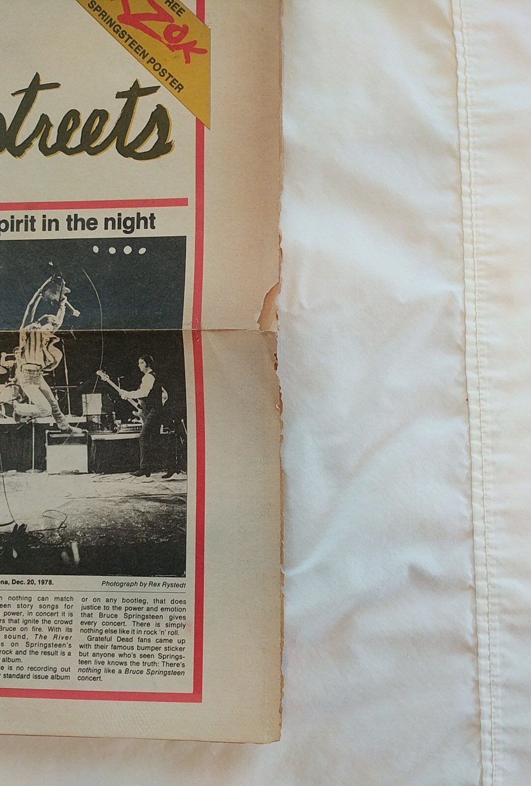 SPRINGSTEEN: Backstreets Magazine ISSUE #1 (EXTREMELY RARE) | eBay