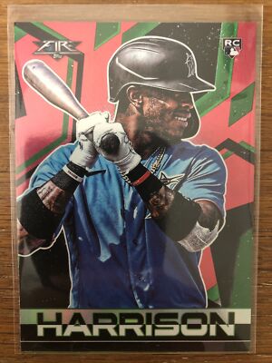 2021 Topps Fire Monte Harrison Foil Rookie RC | eBay