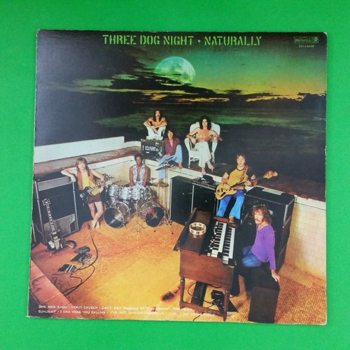 THREE DOG NIGHT Naturally DSX50088 ABC/D LP Vinyl VG+ Cover VG+ GF Fold ...