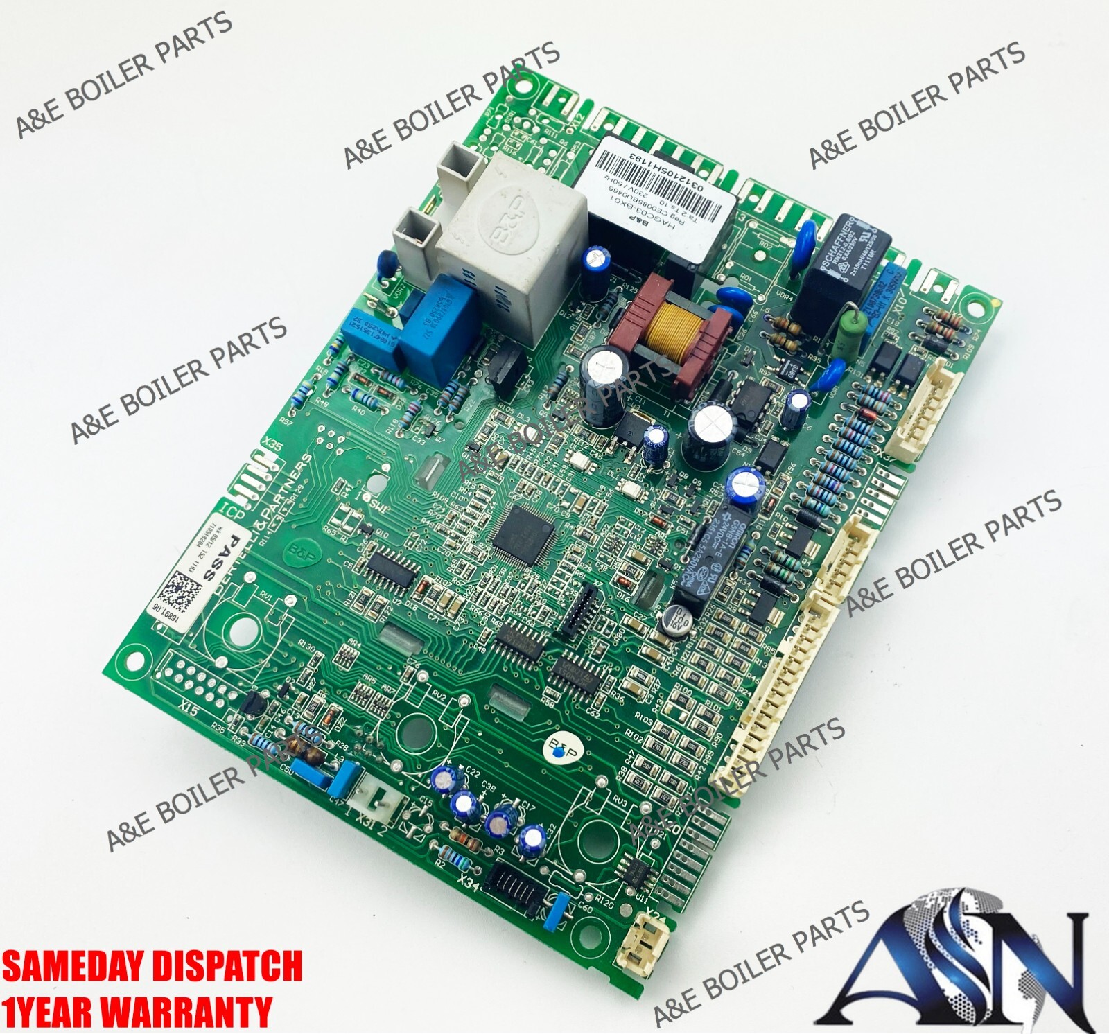 BAXI DUO TEC 2 COMBI 24 28 33 40 GA BOILER PCB 720878202 WAS 720878201 ...