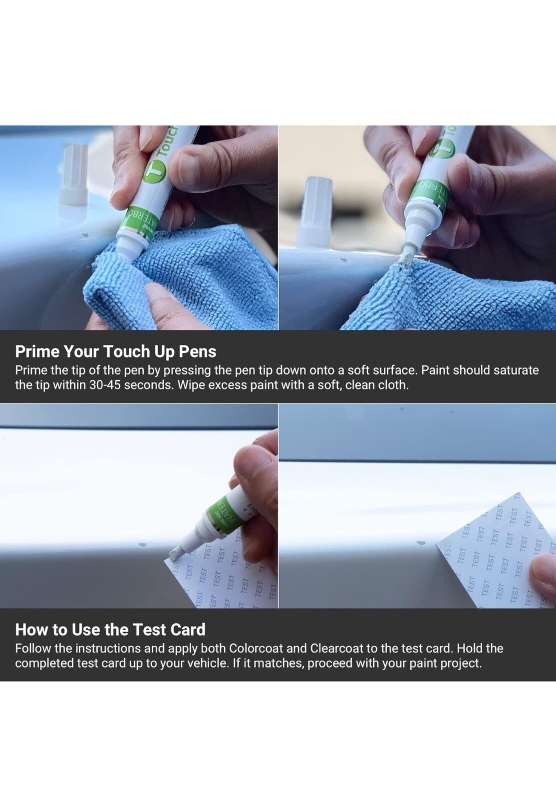 Tesla Deep Blue Metallic PPSB Touch Up Paint Exact Match Touch Up ...