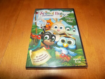 WILD ANIMAL BABY EXPLORERS Learn and See 10 Episodes PBS TV Series DVD ...