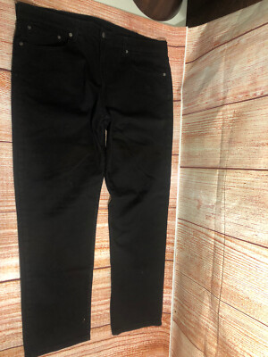 Men’s Levi 502 Black Cotton Blend Jeans | eBay