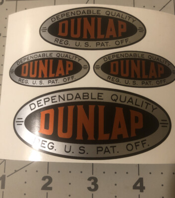 Dunlap Tools Dependable Quality decals 2”, 2.5”, 3.5” long box 4 for ...