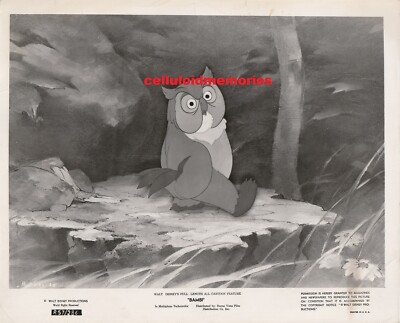 Original Photo Walt Disney Bambi 1957 Re-Release Owl # 286 | eBay