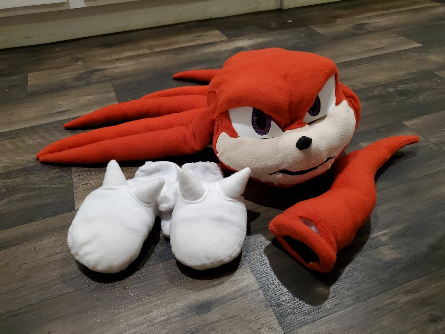 Sonic The Hedgehog Knuckles Inspired Fursuit Style He… - Gem