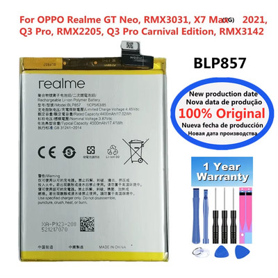 BLP857 BLP887 Original Battery for Realme GT NEO, X7 Max 5G 2021, Q3 ...