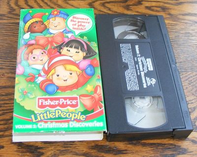 Fisher-Price Little People Volume 2: Christmas Discoveries VHS | eBay