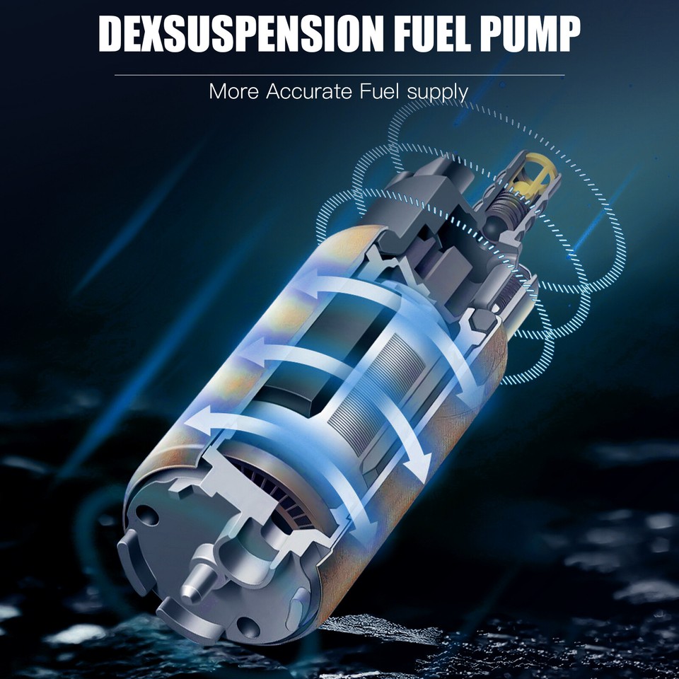 Mechanical Fuel Pump For Chevy SBC 350 327 383 400 3/8" 7.5-9.0 ...