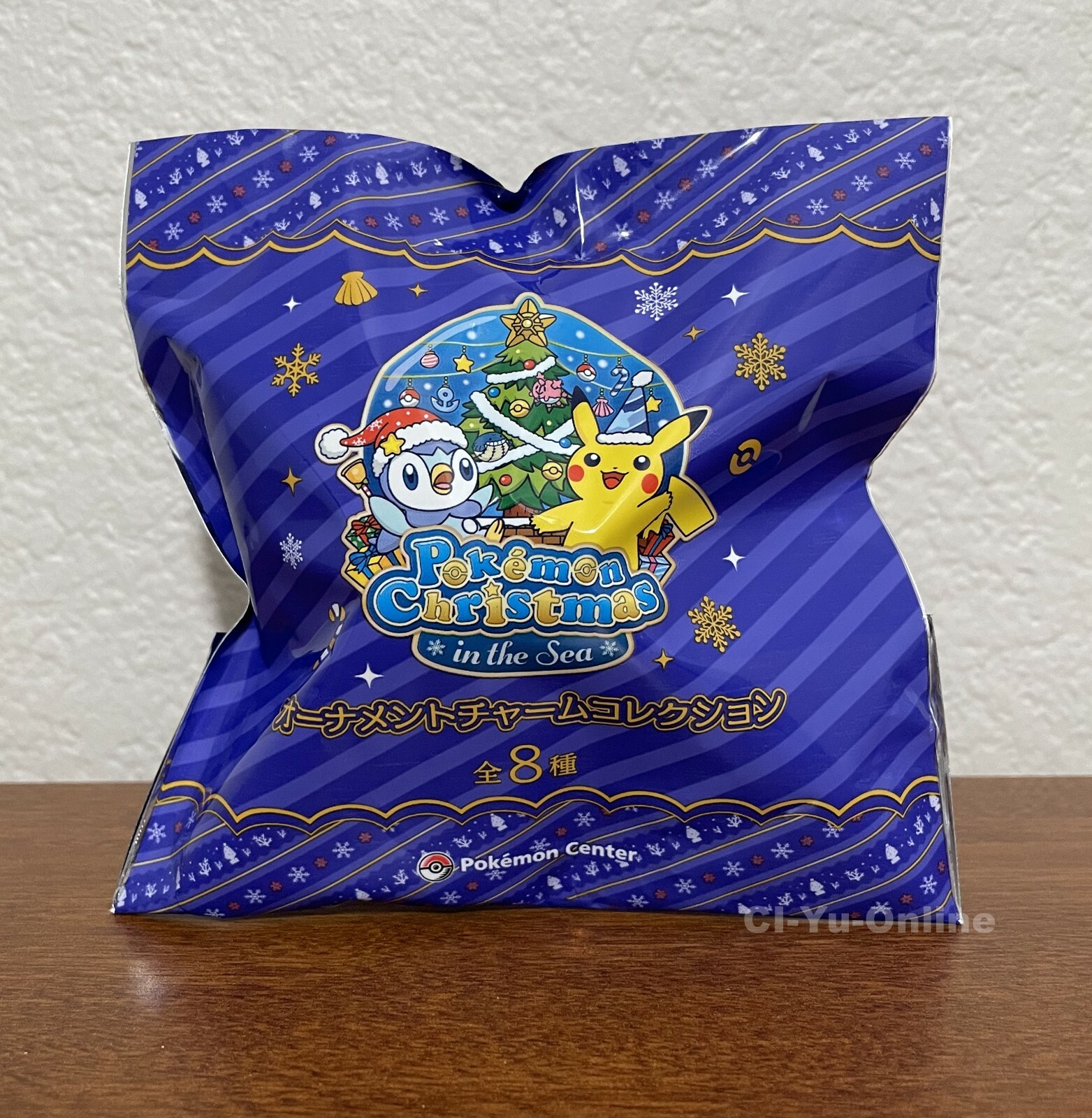 Pokemon Center Pokemon Christmas In The Sea Wonders Ornament Wooper ...