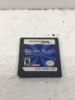 Brain Age 2: More Training in Minutes a Day (Nintendo DS, 2007) (game ...