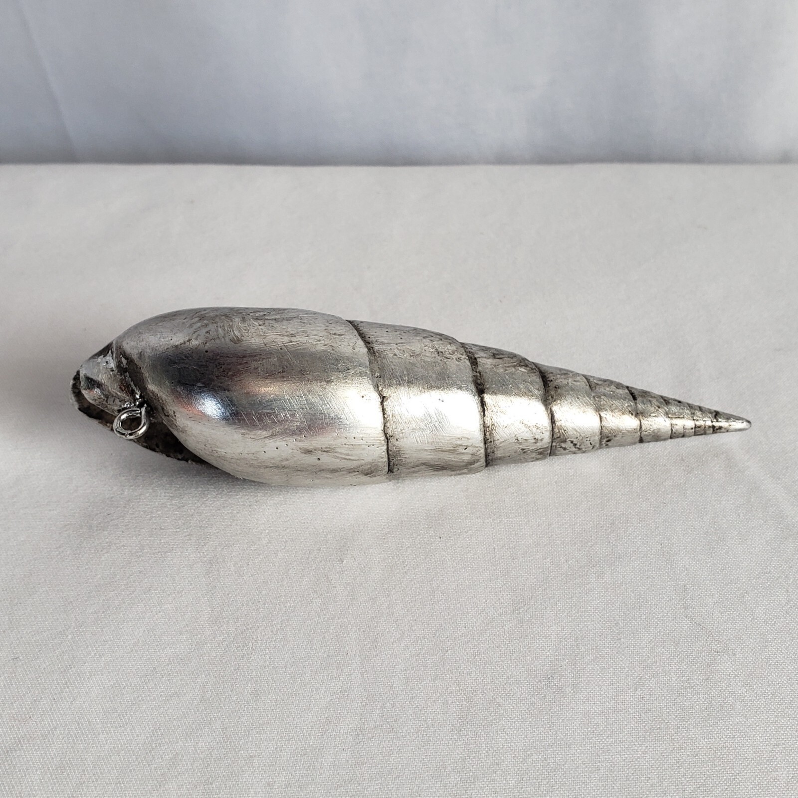 Cast Metal Miter Seashell Ornament Nautical Beach Marine Life Paper ...