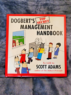 Dogbert's Top Secret Management Handbook Scott Adams, Dilbert Principle ...