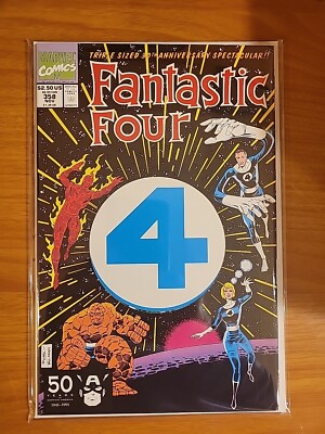 VD -- FANTASTIC FOUR #358 (1991) 1st appearance of Paibok the Power ...