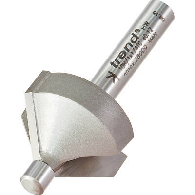 Trend Pin Guided Chamfer Bevel Router Cutter 45 Degrees 10mm 1/4" | eBay UK