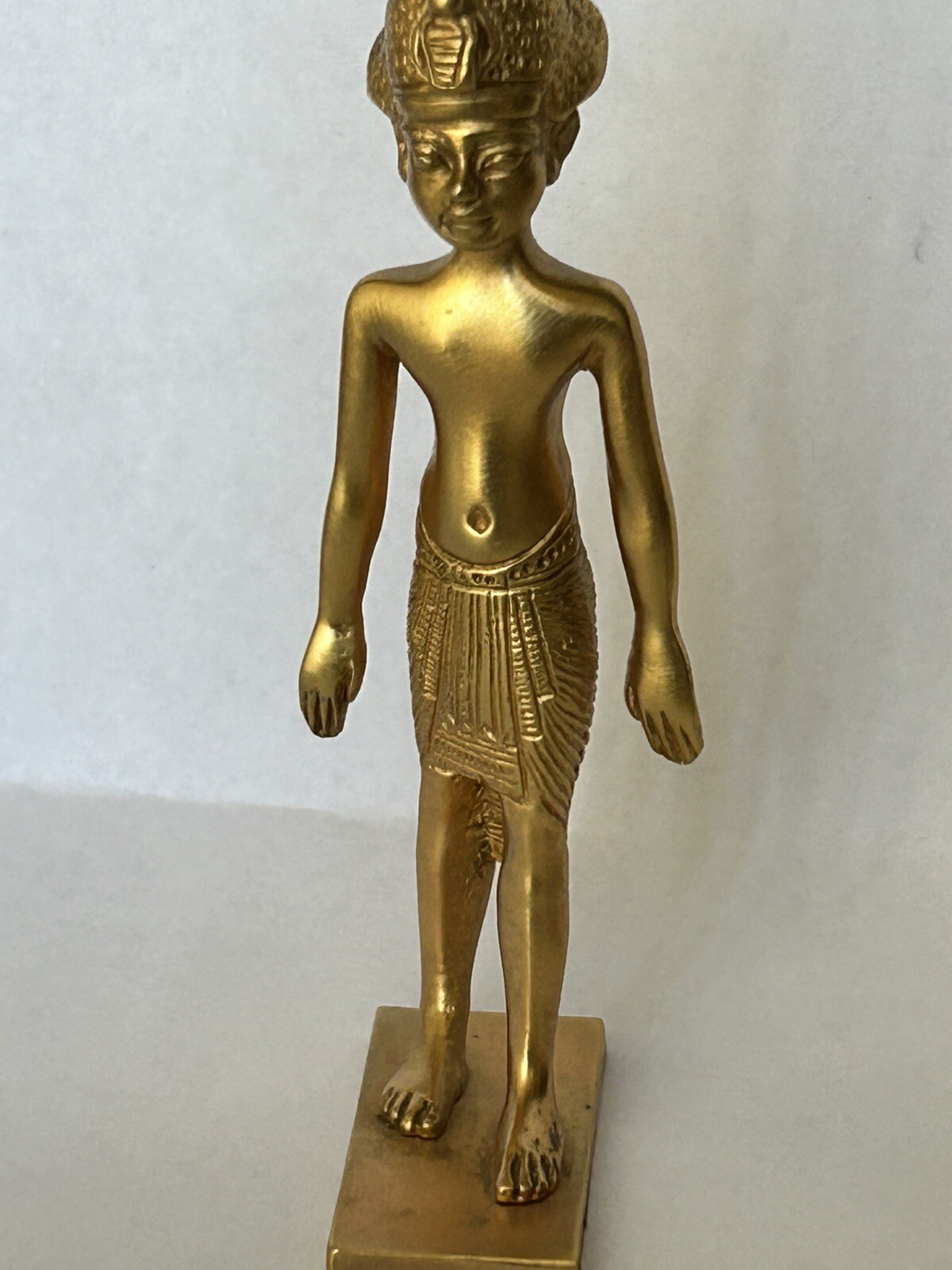 Vintage 1976 KING TUTANKHAMUN Statue MMA Metropolitan Museum Of Art | eBay