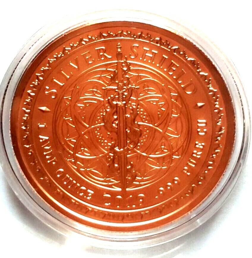 2019 Silver Shield RATE REAPER 1 oz Copper BU SHIPPING NOW! Wall St. | eBay