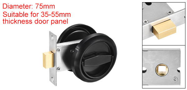Round Recessed Door Lock Stainless Steel Hidden Recessed Cup Door ...