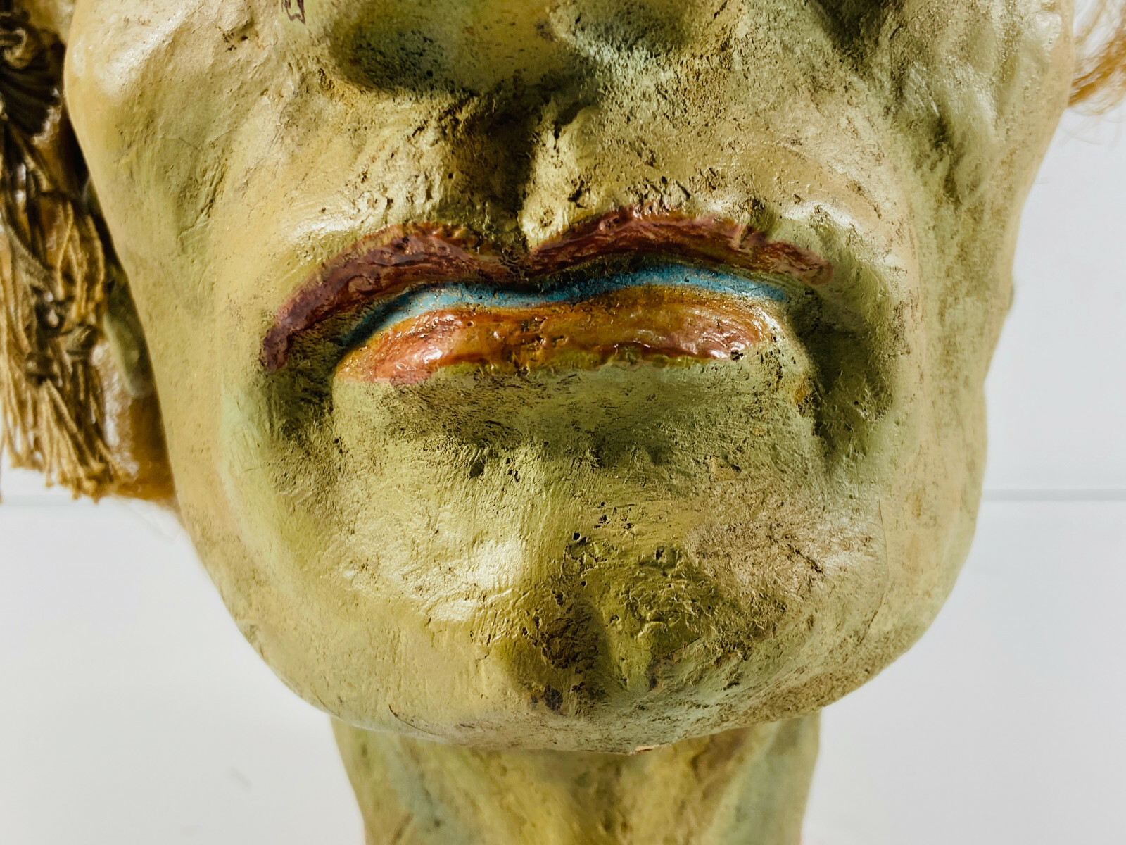 Antique Head of John the Baptist Sideshow Circus Carnival Gaff w/ Box ...