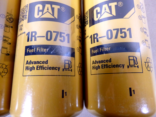 3PCS Caterpillar Fuel Filter 1R-0751 For C7 C9 3126B 3126E C-9 3116 ...