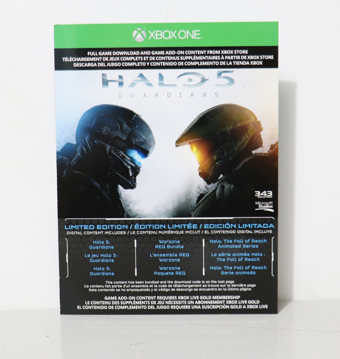 Paquete Xbox One Halo 5