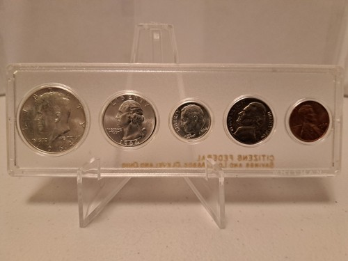 1964 Coin Set | 1¢ - 50¢ | In a Plastic Case | Combined Shipping | eBay