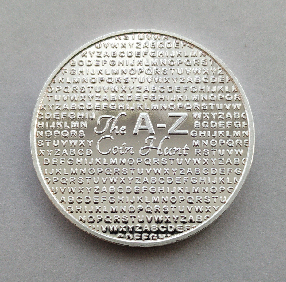 A-Z / Alphabet 10p Completer Medal For 2018/2019 Collectors - Coin Hunt ...