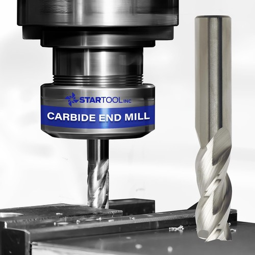 Inc Carbide Square End Mill Submicron Grain Carbide End Mill for ...
