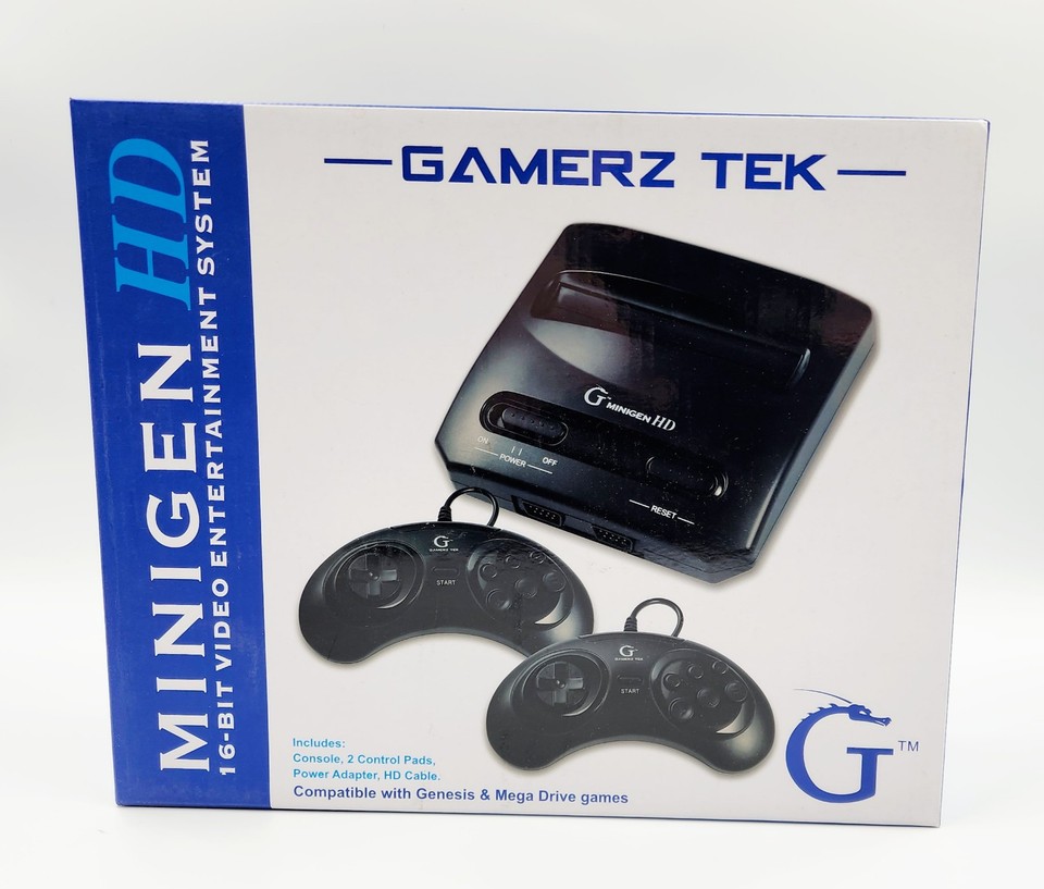 Minigen HD Video Entertainment System Compatible with Sega Genesis ...