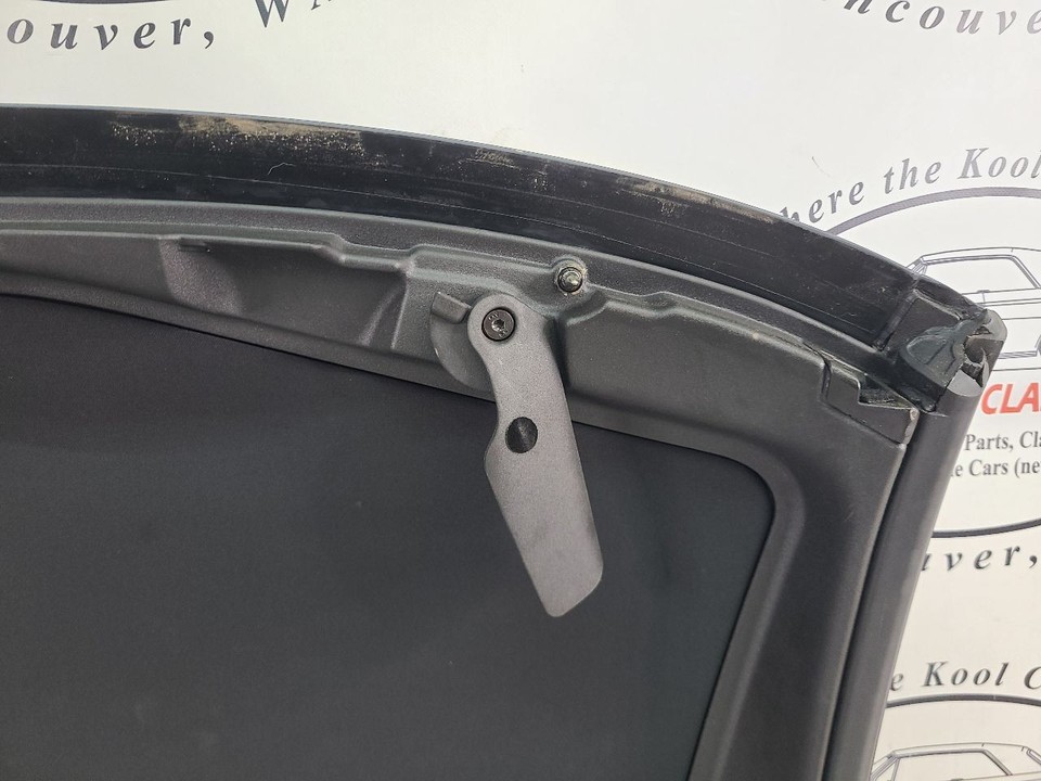2005-13 C6 Corvette Targa Top Removable Roof Solid Painted Black - OEM ...