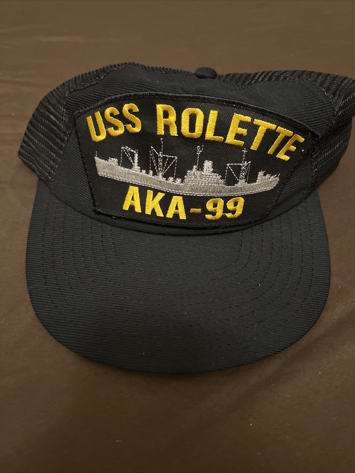 Vintage USS Rolette Trucker Hat - Gem