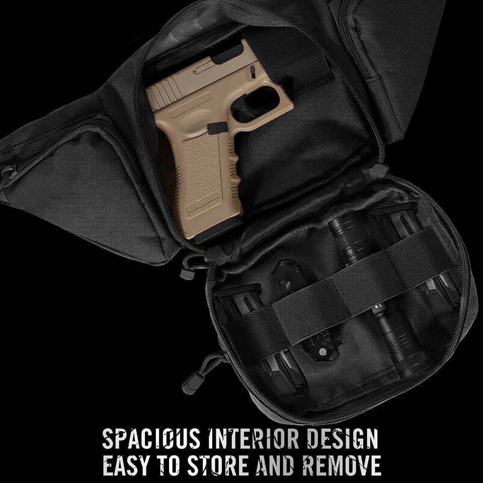 Concealed Carry Fanny Pack for Men Women Waist Gun Pack Pistol Pouch of ...