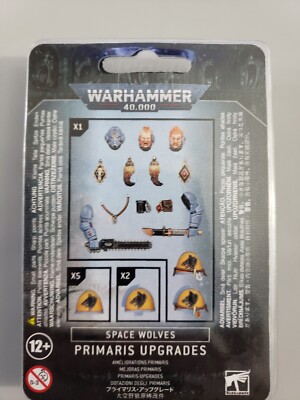 Warhammer 40k Space Wolves Primaris Upgrades GW NIB Sealed | eBay
