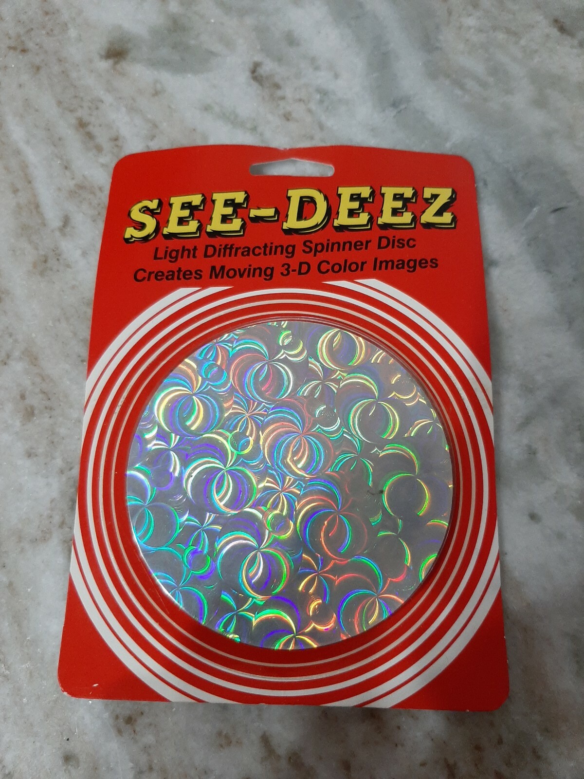See-Deez Light Diffracting Spinner Disc (Vintage )RARE #9-BRAND NEW ...