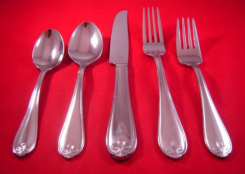 Reed & Barton Ribbon Crest 18/10 Stainless Flatware Choice NEW | eBay