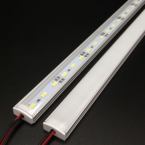 5pcs*50cm DC 12V 24V SMD 5730 LED Hard Rigid Strip Bar Light Aluminium ...