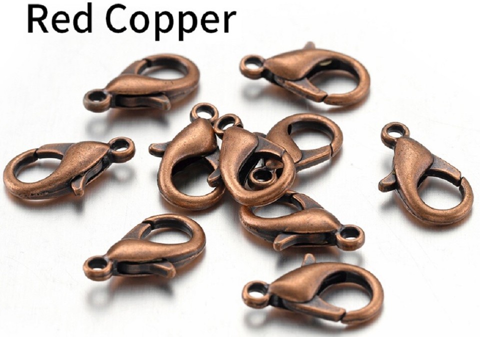 Asst Colours Sizes Lobster Clasps Hooks Necklace Bracelet Findings ...