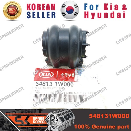 Genuine/OEM 548131W000 BUSH-STABILIZER BAR for Kia New Pride (Rio) 12 ...
