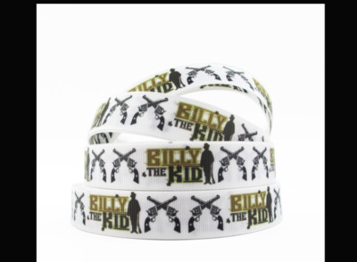 Billy the Kid ribbon 1m long 7/8" | eBay