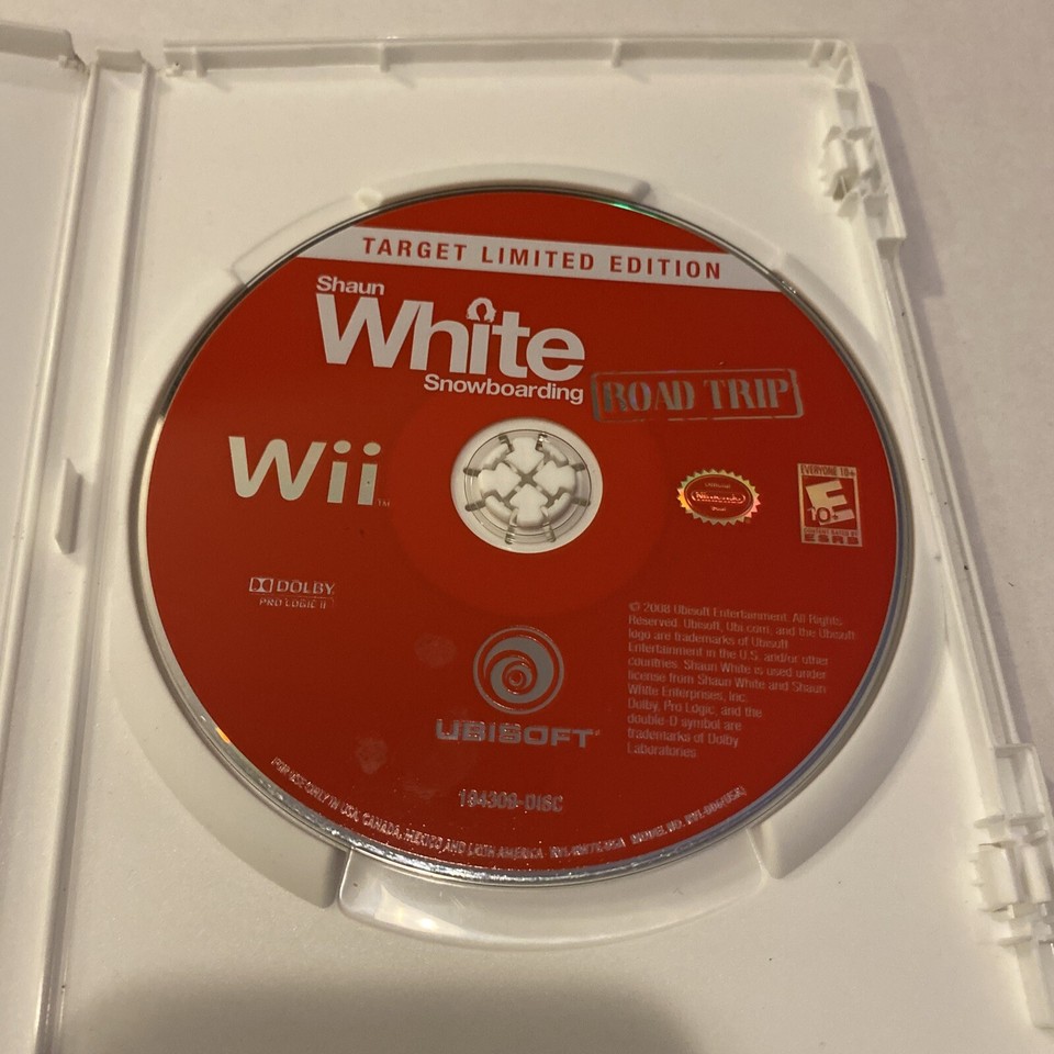 Shaun White Snowboarding: Road Trip (Target Edition) Nintendo Wii No ...